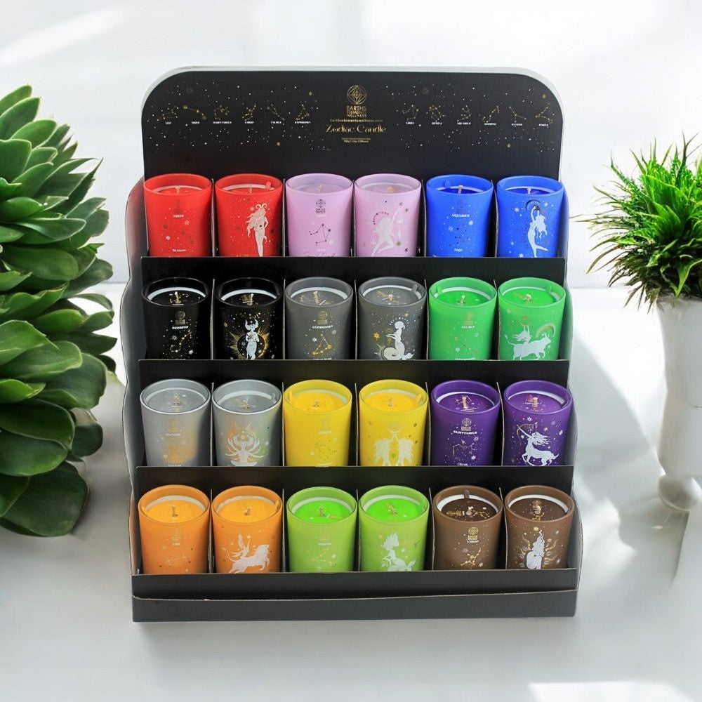 Zodiac Candles – Earths Elements