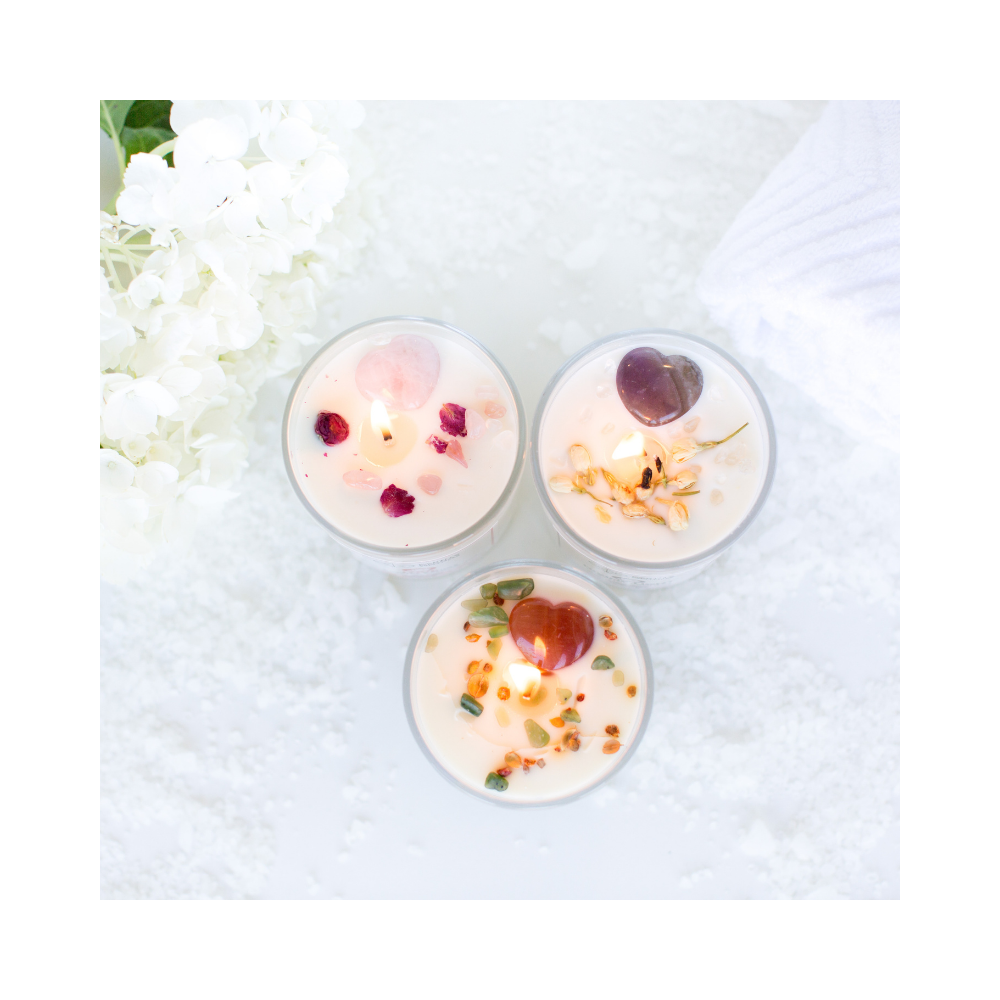 Crystal Candles Bundle Kit | Earths Elements
