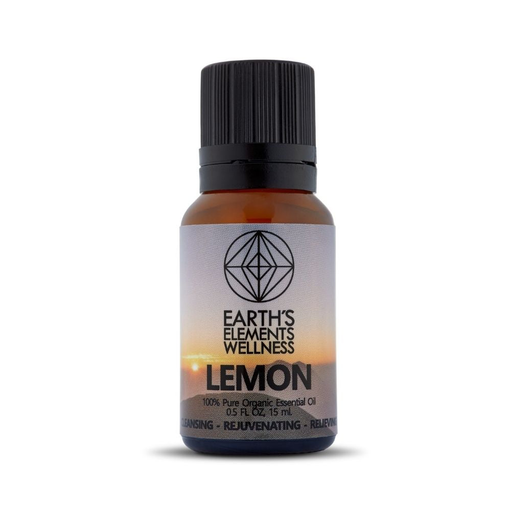 Organic Lemon Essential Oil | Earths Elements