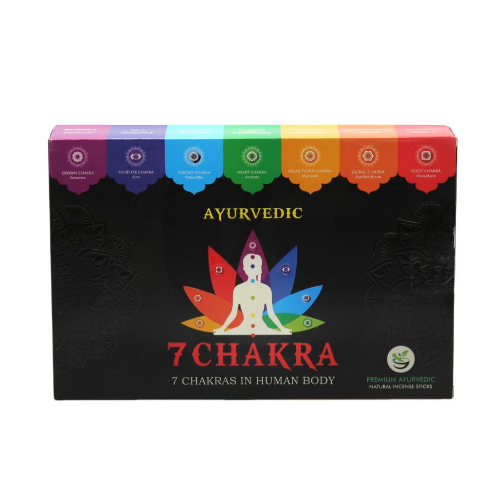 7 Chakras Incense with Holder- Entire Collection | Earths Elements
