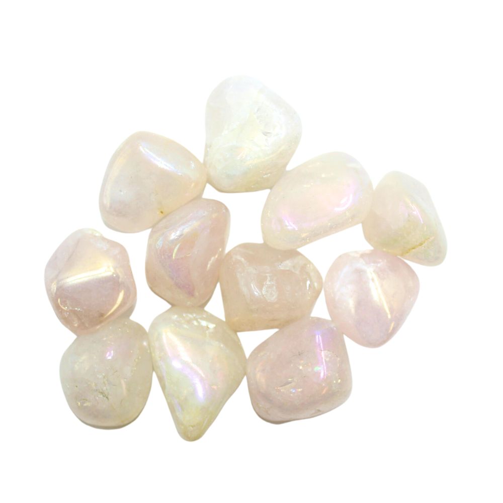 Aura Rose Quartz - Tumbled | Earths Elements