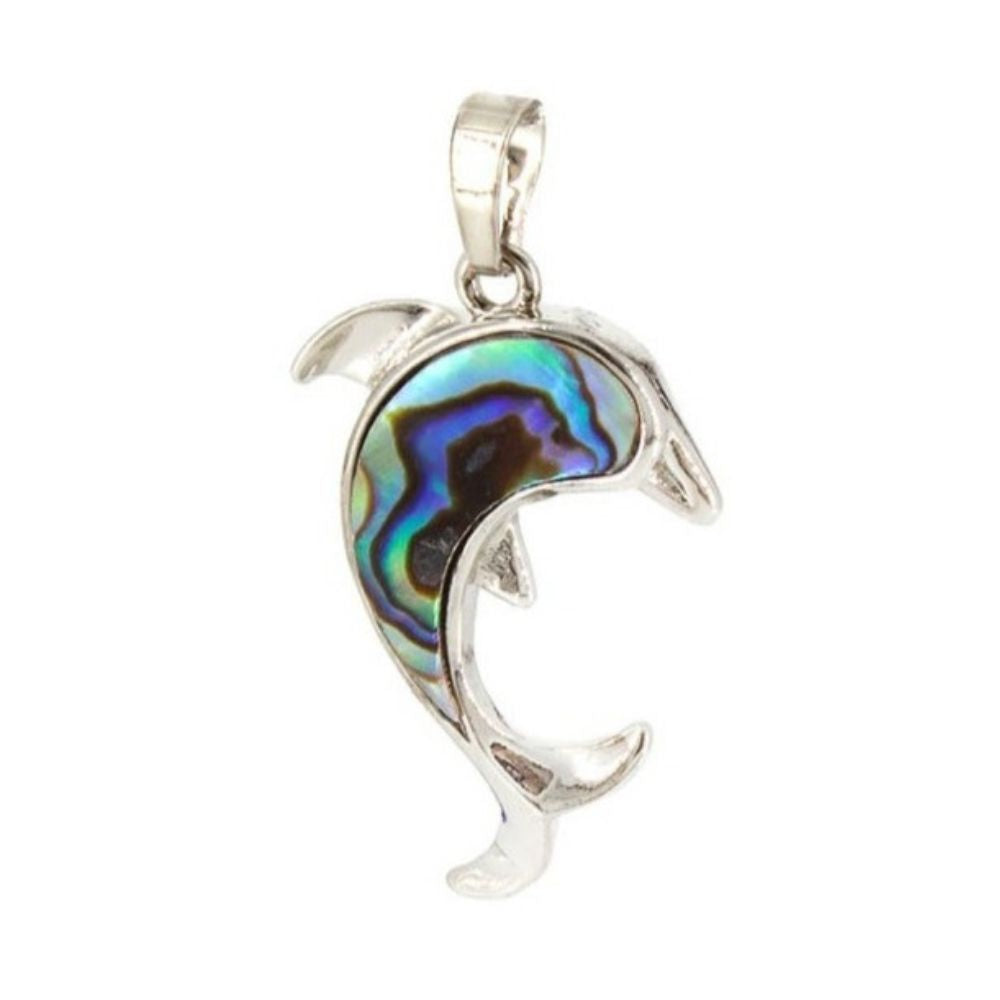 Abalone Shell Dolphin Pendant | Earths Elements