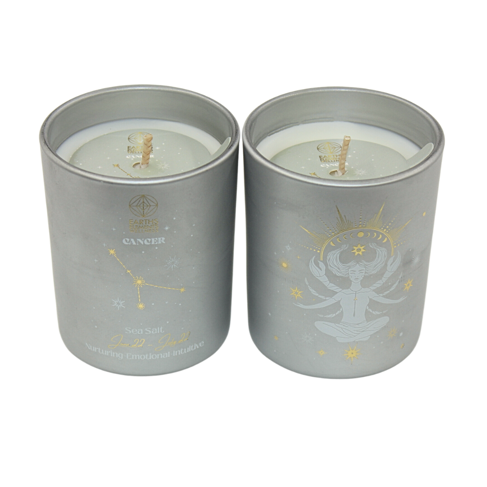 Cancer Zodiac Candle – Earths Elements