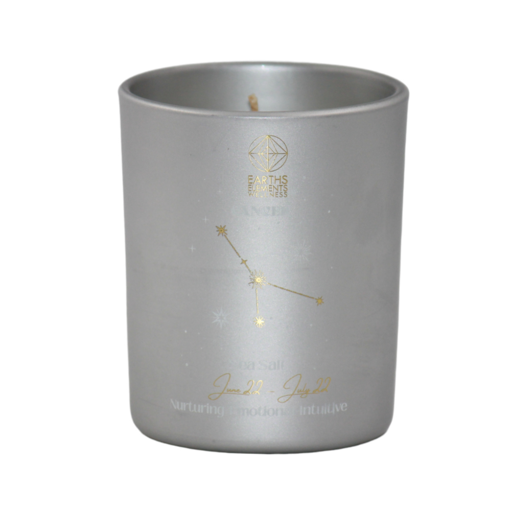 Cancer Zodiac Candle | Earths Elements