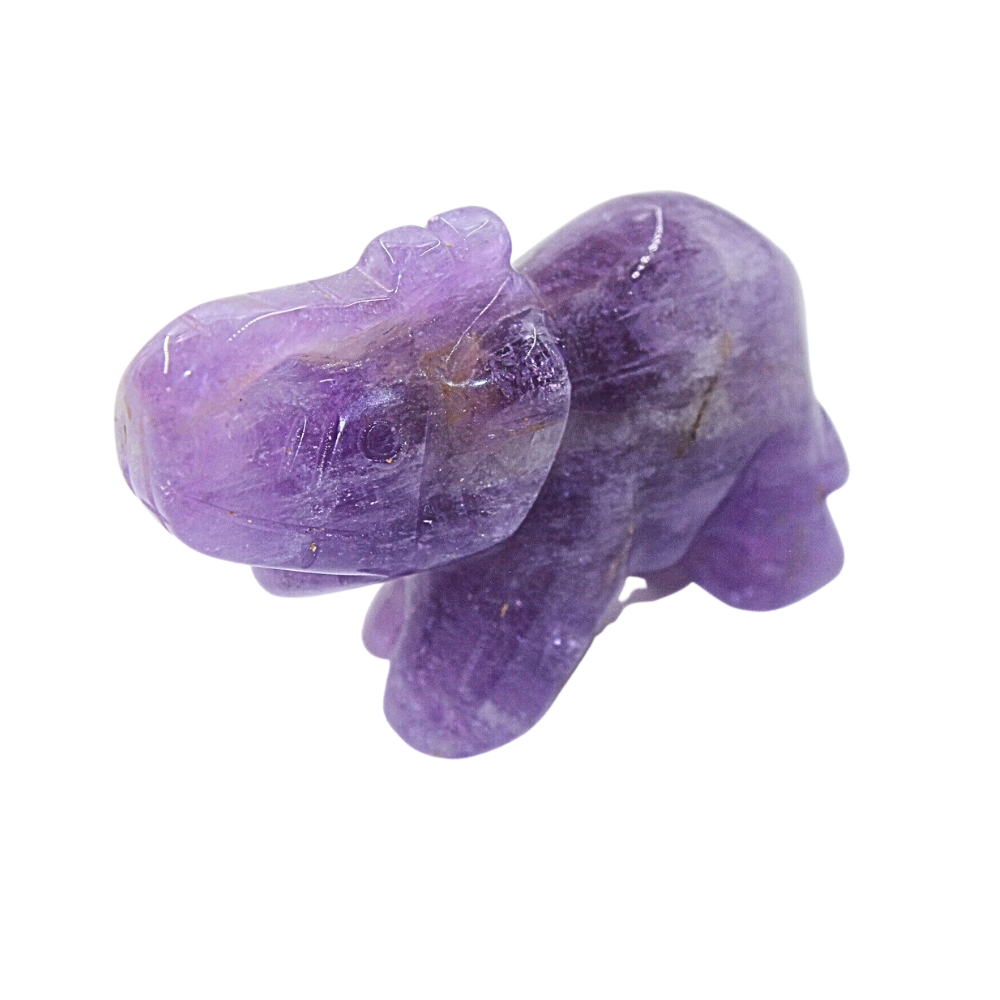 Crystal Elephant – Amethyst Large | Earths Elements
