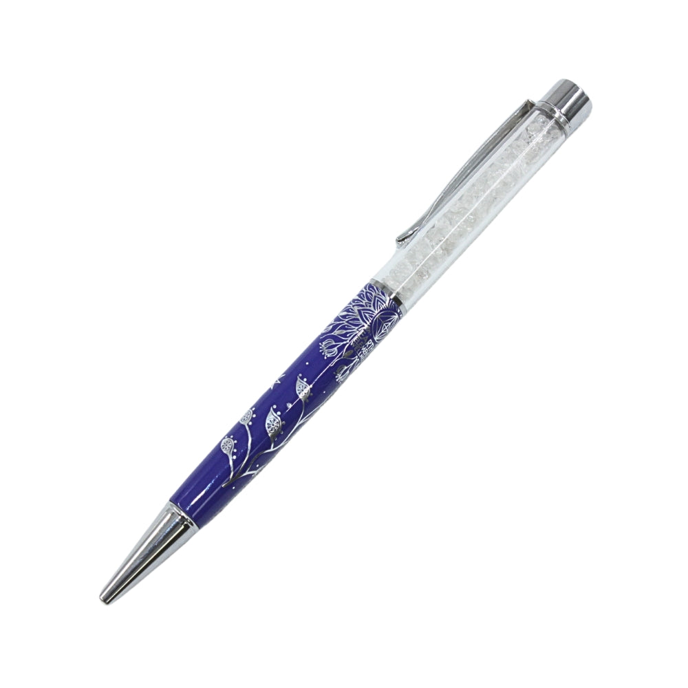 Lotus Flower Pen - Silver | Earths Elements