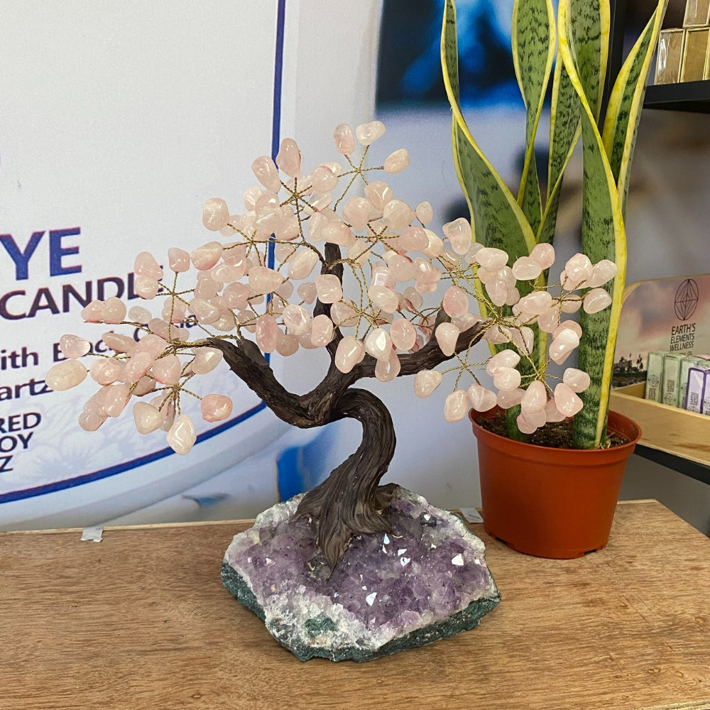 Rose Quartz Large Tree | Earths Elements