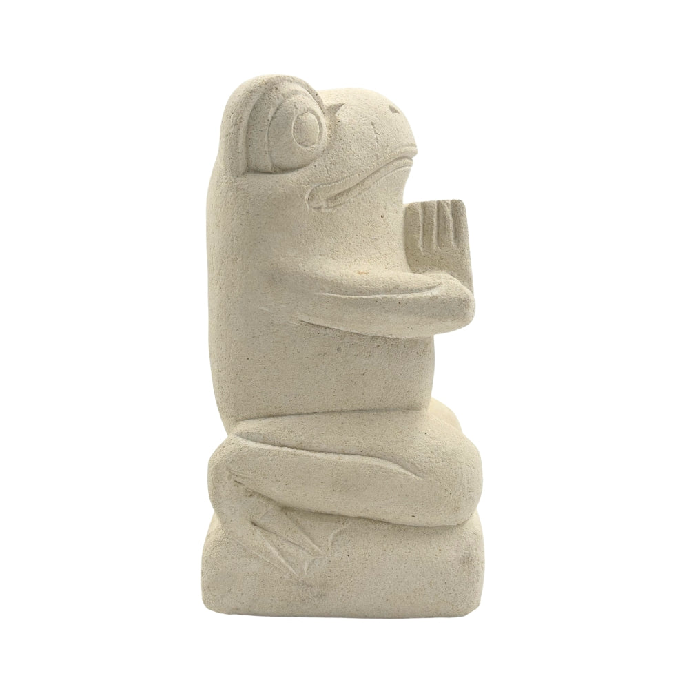 Statue - Praying Frog, Medium | Earths Elements