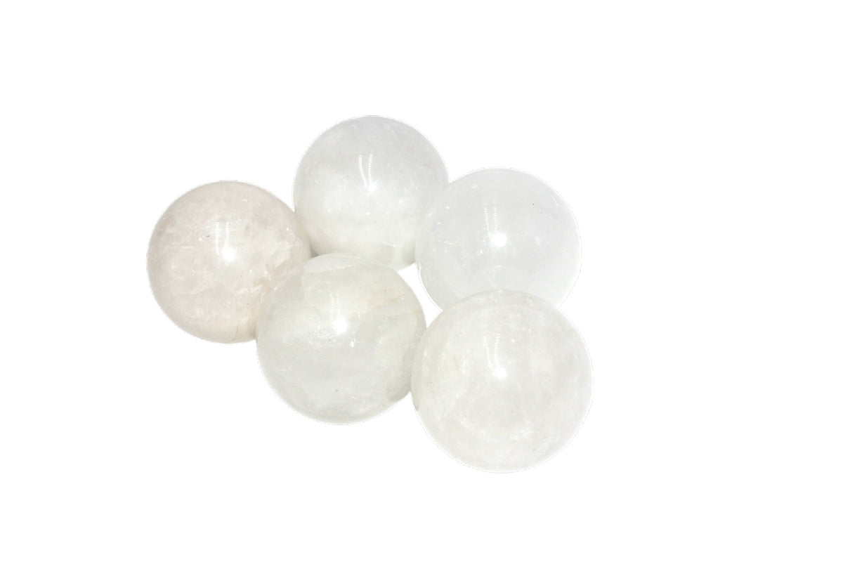White Quartz Sphere | Earths Elements